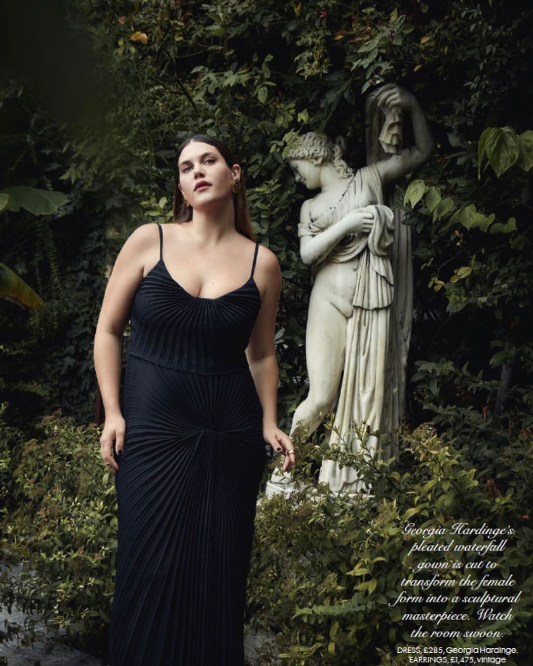 Ali Tate Cutler for Red Magazine in the Dazed Dress — Georgia Hardinge